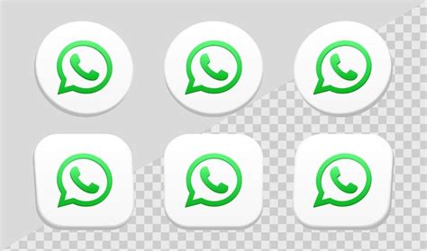 D Cone Whatsapp Logotipo Para Logotipos De Cones De M Dia Social Em