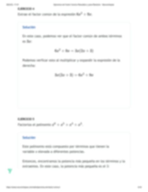 SOLUTION Ejercicios De Factor N Resueltos Studypool