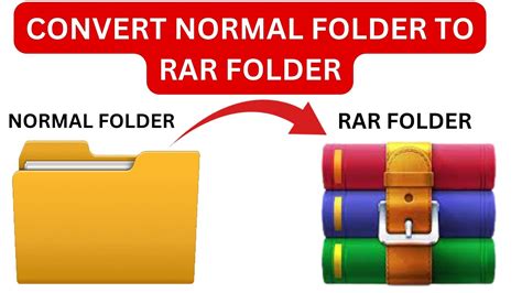 How To Convert A Regular Folder Into A Rar Archive Easily Convert