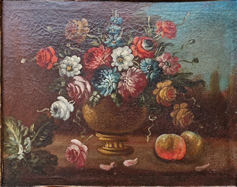 Proantic Pair Of Oil On Canvas Transition Period
