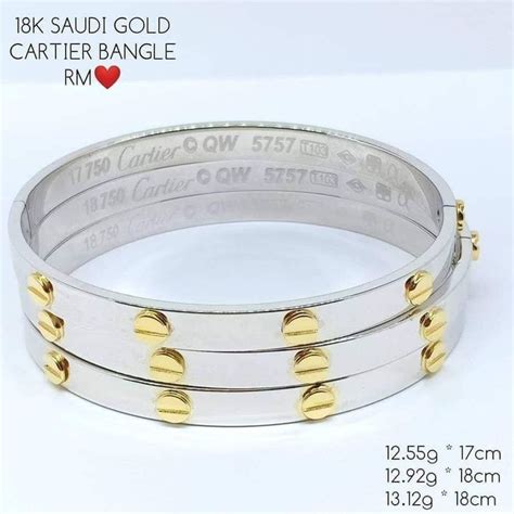 Cartier Two Tone Cartier Bangles Pm Me For Orders Cartier Love