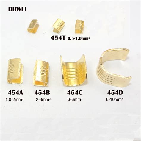 100 sztuk partia DJ454A B C D T w kształcie litery U terminal tab