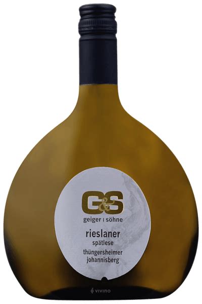 Weingut Geiger Söhne Thüngersheimer Johannisberg Rieslaner Spätlese