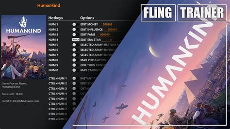 Humankind Trainer FLiNG FLiNGTRAiNER YouTube