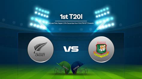 NZ Vs BAN Check Our Dream11 Prediction Fantasy Cricket Tips Playing