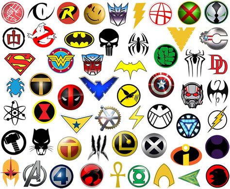 Marvel Villain Symbols