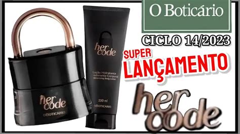 Her Code Eau De Parfum Boticario Profundidade E Harmonia Do Aroma