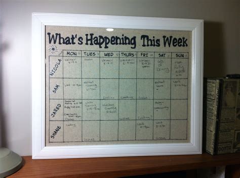 Week Whiteboard Calendar Prntbl Concejomunicipaldechinu Gov Co