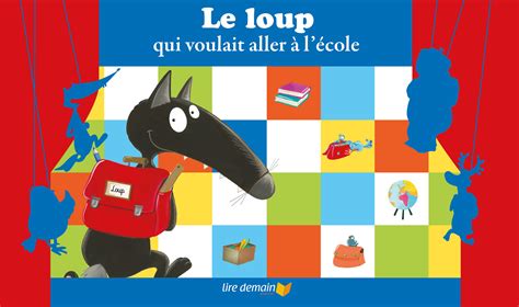 Kamishibai Le Loup Qui Voulait Changer De Couleur De L Auteur LALLEMAND