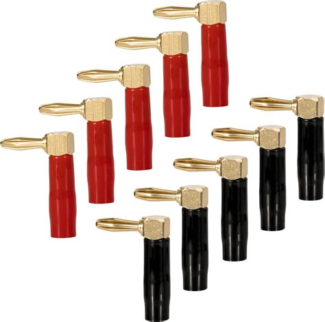 RUNCCI YUN 10pcs fiche banane coudéefiches banane en forme de Langle