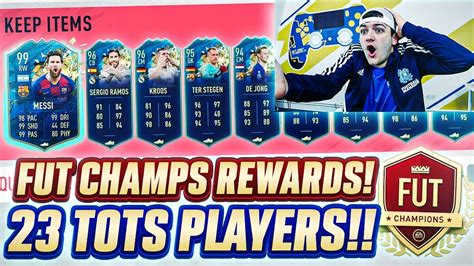 ICON MY UNBELIEVABLE FUT CHAMPIONS REWARDS 23 TOTS IN ONE PACK