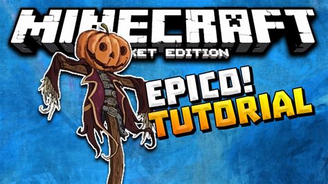 Como Hacer Un ESPANTAPAJAROS En Minecraft PE 0 17 0 YouTube