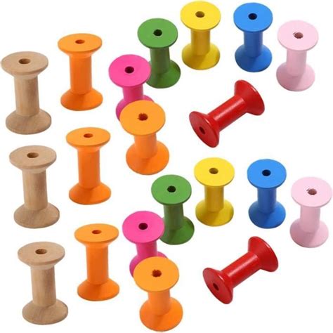 20 Pcs Bricolage Bobine D Enroulement Support De Fil Pour Machine À