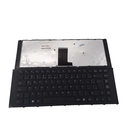 Teclado p notebook sony vaio vpc ea padrão br no Shoptime