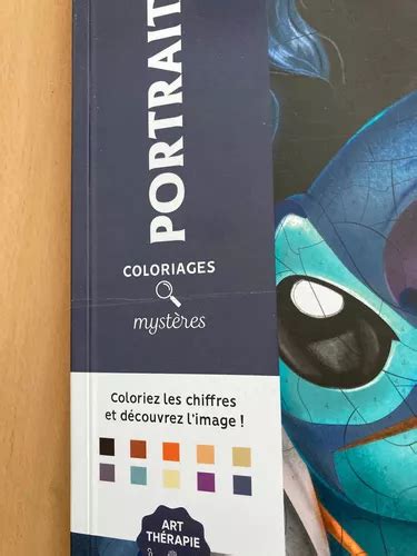 Colorea Y Descubre El Misterio Disney Portraits Detalle En Venta
