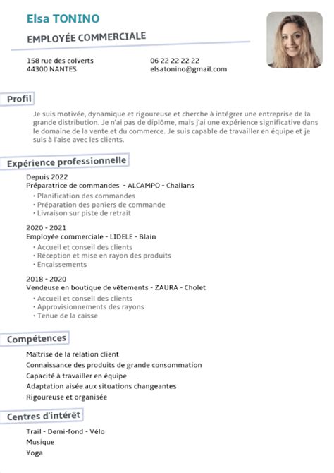 Rediger Un Cv Sans Diplome Hot Sex Picture Hot Sex Picture