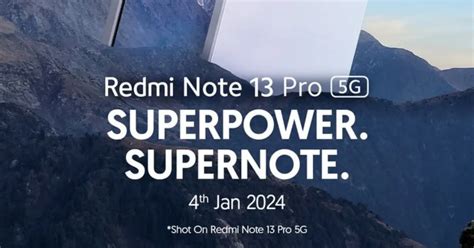 Xiaomi Redmi Note 13 Series Launch Date Specs And Features Revealed