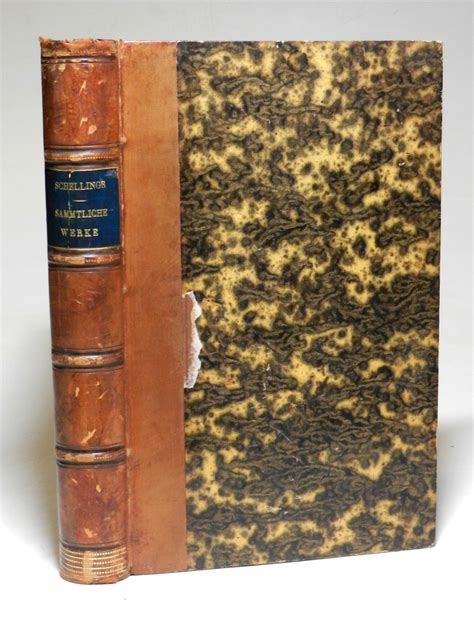 Friedrich Wilhelm Joseph Von Schellings S Mmtliche Werke Erste