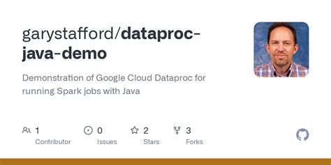 Github Garystafford Dataproc Java Demo Demonstration Of Google Cloud