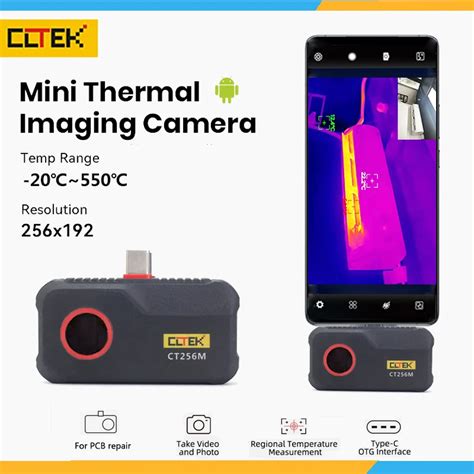 CT256M Kamera Termowizyjna Budowlana Kamera Termowizyjna Do Telefonu