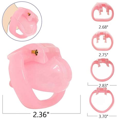 Tiny Sissy Chastity Pink Cage Sissy Panty Shop