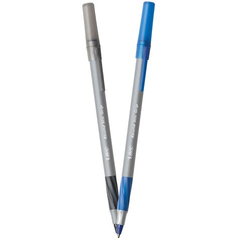 BIC Round Stic Grip Xtra Comfort Medium Ball Point Pen Assorted 36