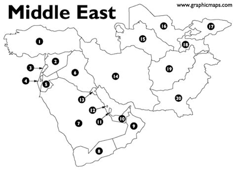 Middle East Map Pt Diagram Quizlet