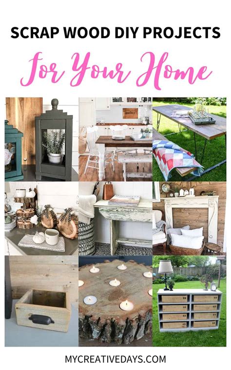 Scrap Wood Diy Projects For Your Home My Creative Days