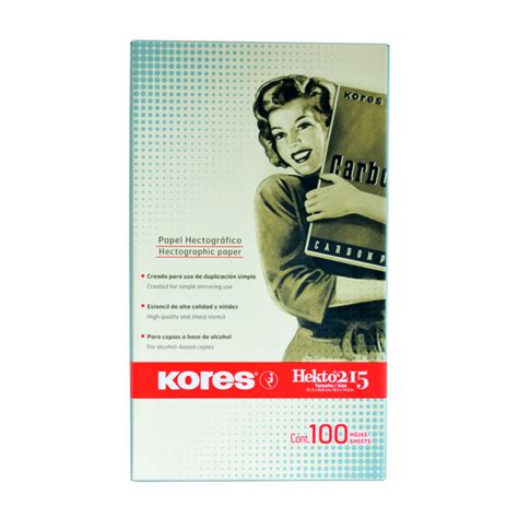 Papel Hekto 215 Kores MX