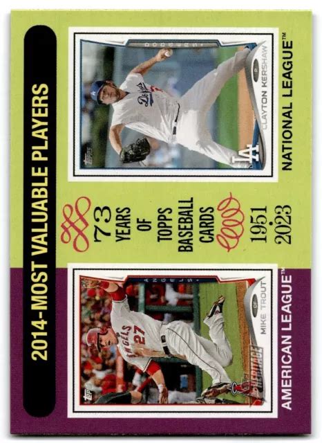 2024 TOPPS HERITAGE Mike Trout Clayton Kershaw Los Angeles Angels