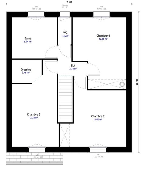 Plan de maison à 4 chambres sélection de 8 plans de constructeurs
