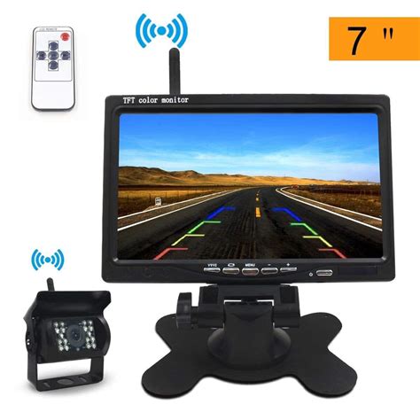 AUTO VOX Caméra de Recul Sans Fil avec Ecran tactile Full HD caméra