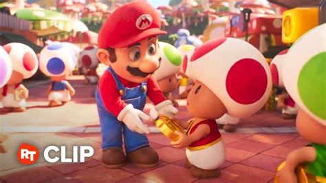 The Super Mario Bros Movie Movie Clip Mushroom Kingdom Youtube