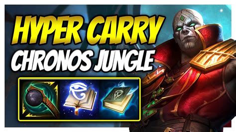 Late Game Chronos Build Smite Chronos Jungle Youtube