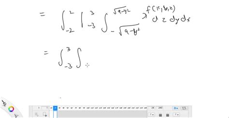 solved express the integral ∬e f x y z d v as an iterated integral in six different ways