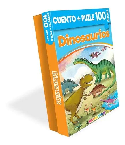 Libro Infantil Cuento Dinosaurios Puzle 100 Pzas Mundicrom MercadoLibre