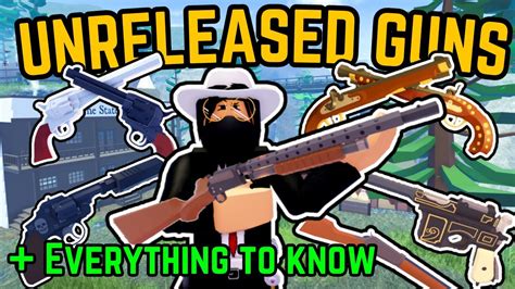 All Upcoming Guns Coming To Tww Everything To Know Roblox The