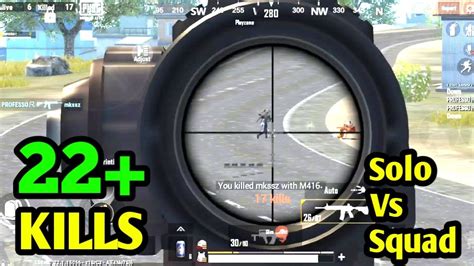 22 Kills Solo Vs Squad Full Gameplay PUBG MOBILE LITE YouTube