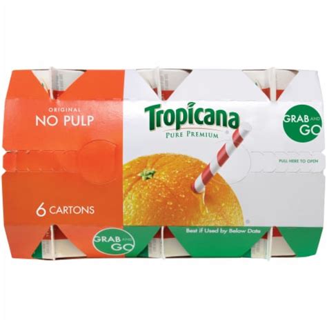 Tropicana No Pulp Orange Juice Ct Fl Oz Ralphs
