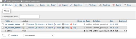 tutorial lengkap membuat trigger tabel mysql di phpmyadmin root93