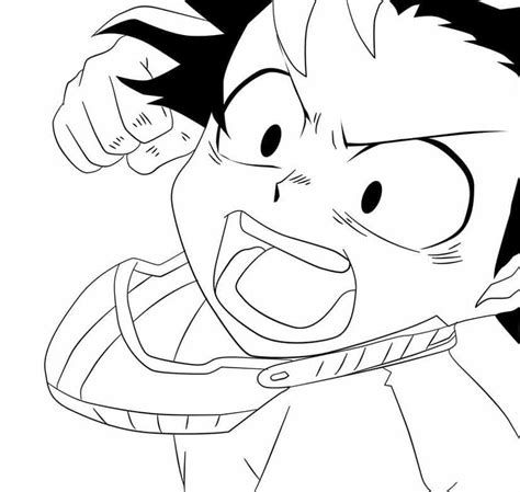 Desenhos De My Hero Academia Izuku Midoriya Para Colorir E Imprimir