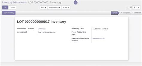How To Set Up Initial Inventory In Odoo