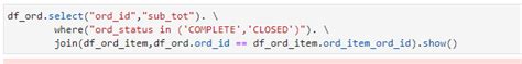 Orgapachesparksqlanalysisexception Cannot Resolve `subtot` Given Input Columns In