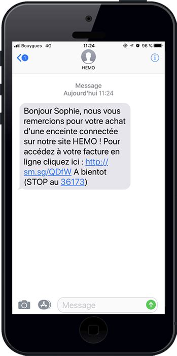 L Alerte Sms Personnalis E Pour Am Liorer Votre Parcours Client