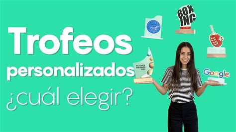 Impresión de trofeos para eventos 100 personalizados online YouTube