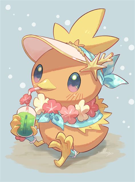 Torchic Pokemon And More Drawn By Nullma Danbooru