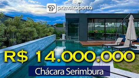 Casa de Luxo no Condomínio Chácara Serimbura Urbanova São José dos