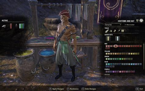 Update 11 Guide Costume Dyes Elder Scrolls Online