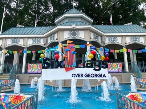 Ranked The Top 11 Roller Coasters At Six Flags Over Georgia