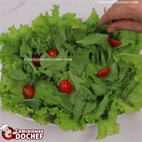 Salada Tropical Natalina Comidinhas Do Chef
